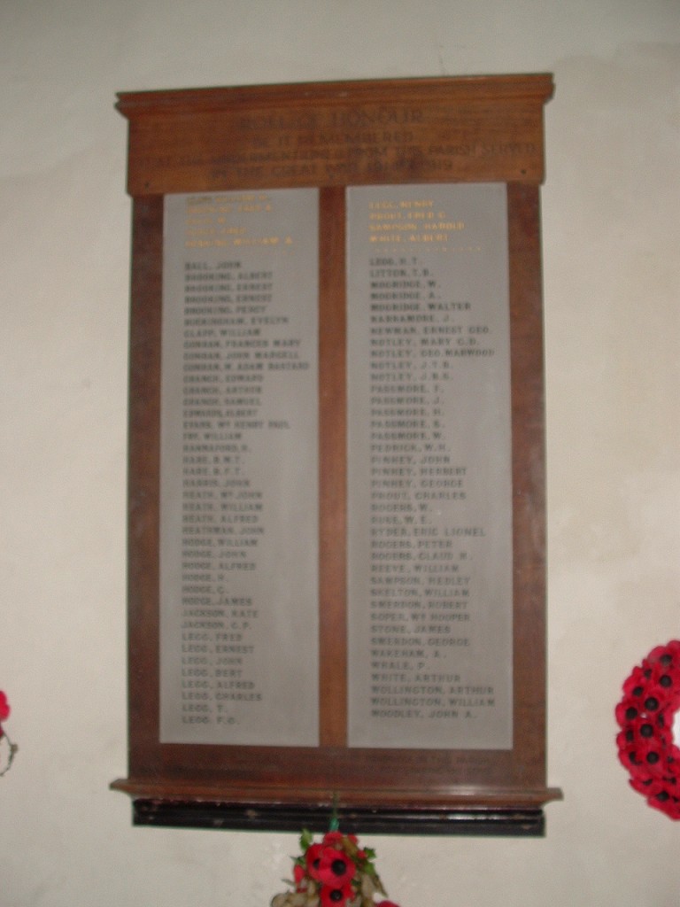 Diptford – St. Mary’s Church | With the British Army in Flanders & France