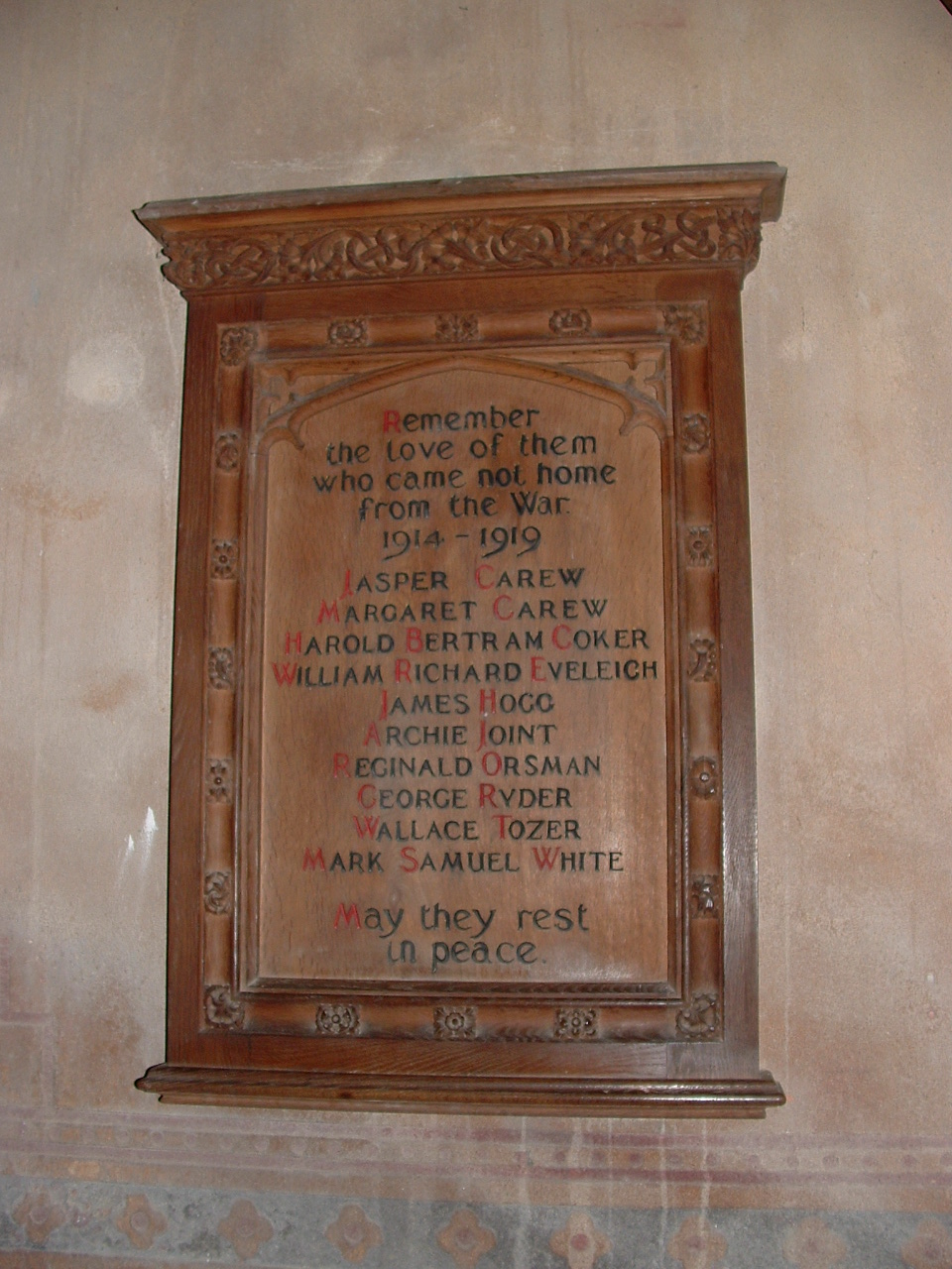 Rattery – St. Mary’s Church & War Memorial | With the British Army in ...