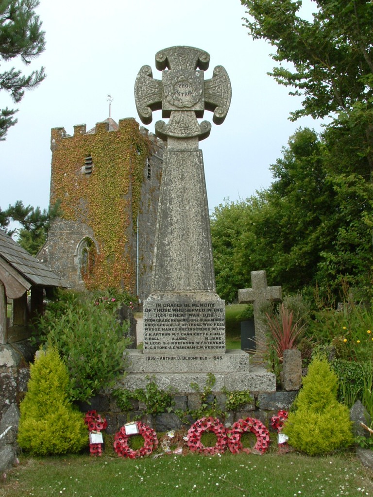 Ruan Minor – St. Ruan Church & War Memorial | With the British Army in ...