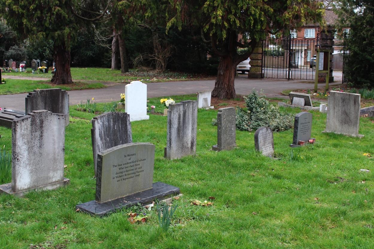 Hersham – Walton & Weybridge (Burvale) Cemetery | With the British Army ...