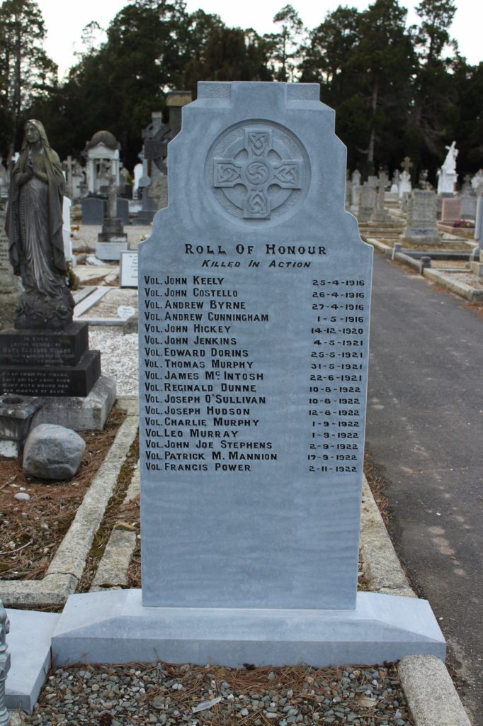 Dublin – Deansgrange Cemetery | With the British Army in Flanders & France