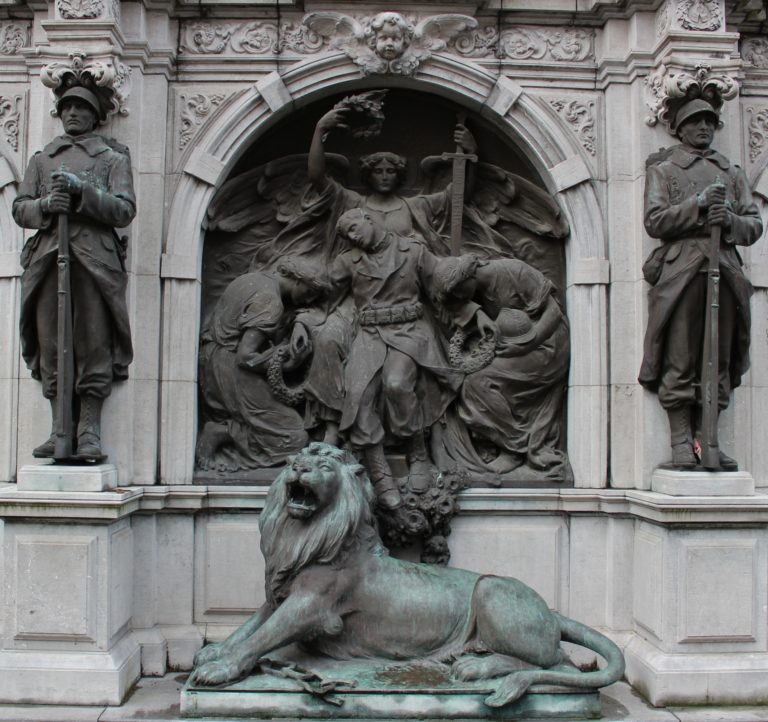 ‘The Ieper Fury’ – Ieper War Victims Monument | With the British Army ...