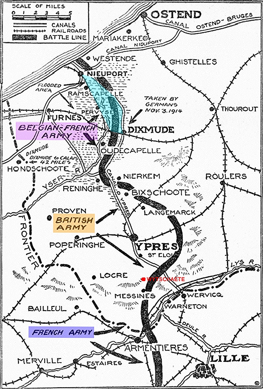 Wytschaete War Memorial, the London Scottish Memorial & the First ...