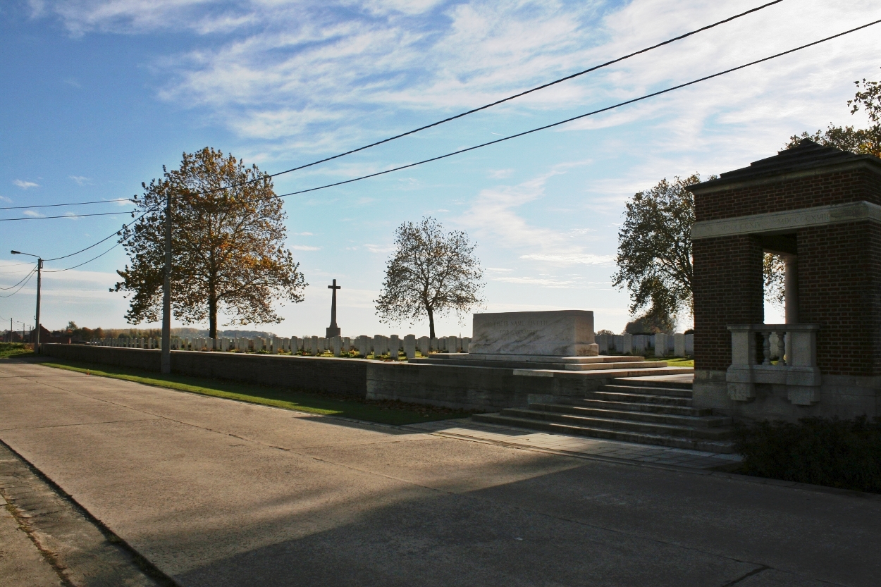 Wulverghem-Lindenhoek Road Military Cemetery | With the British Army in ...